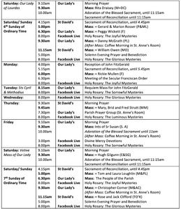 6th Sunday of Ordinary Time | Parish of Our Lady & Saint David, Cwmbran